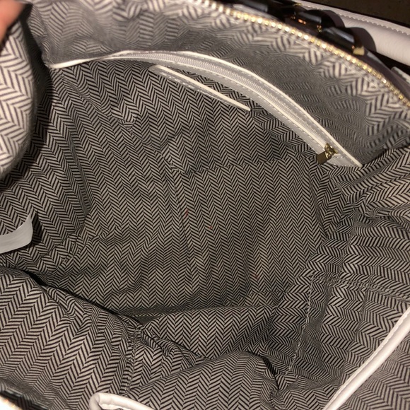 Bags | White And Gold Purse | Poshmark